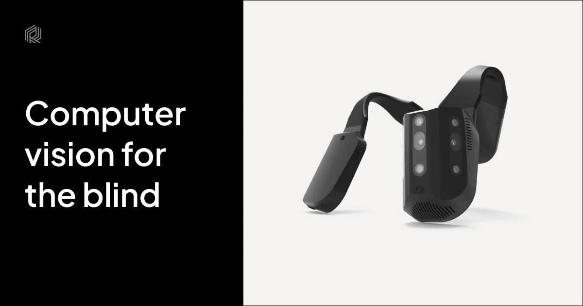 Computer vision for the blind — Rerun