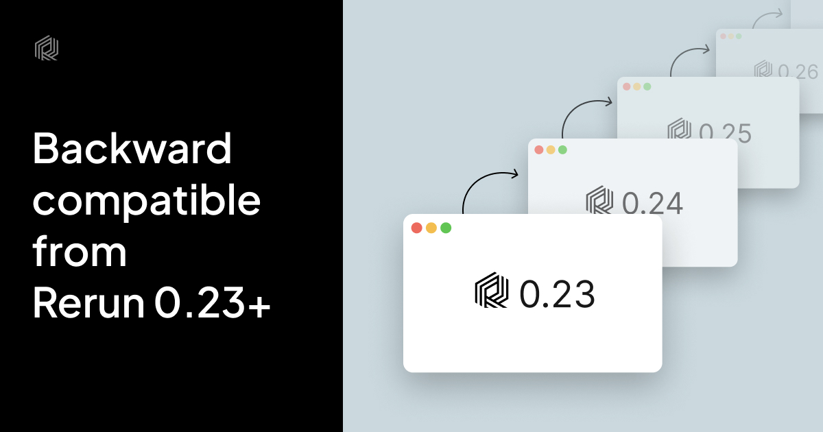 Backwards compatibility of .rrd files — Rerun